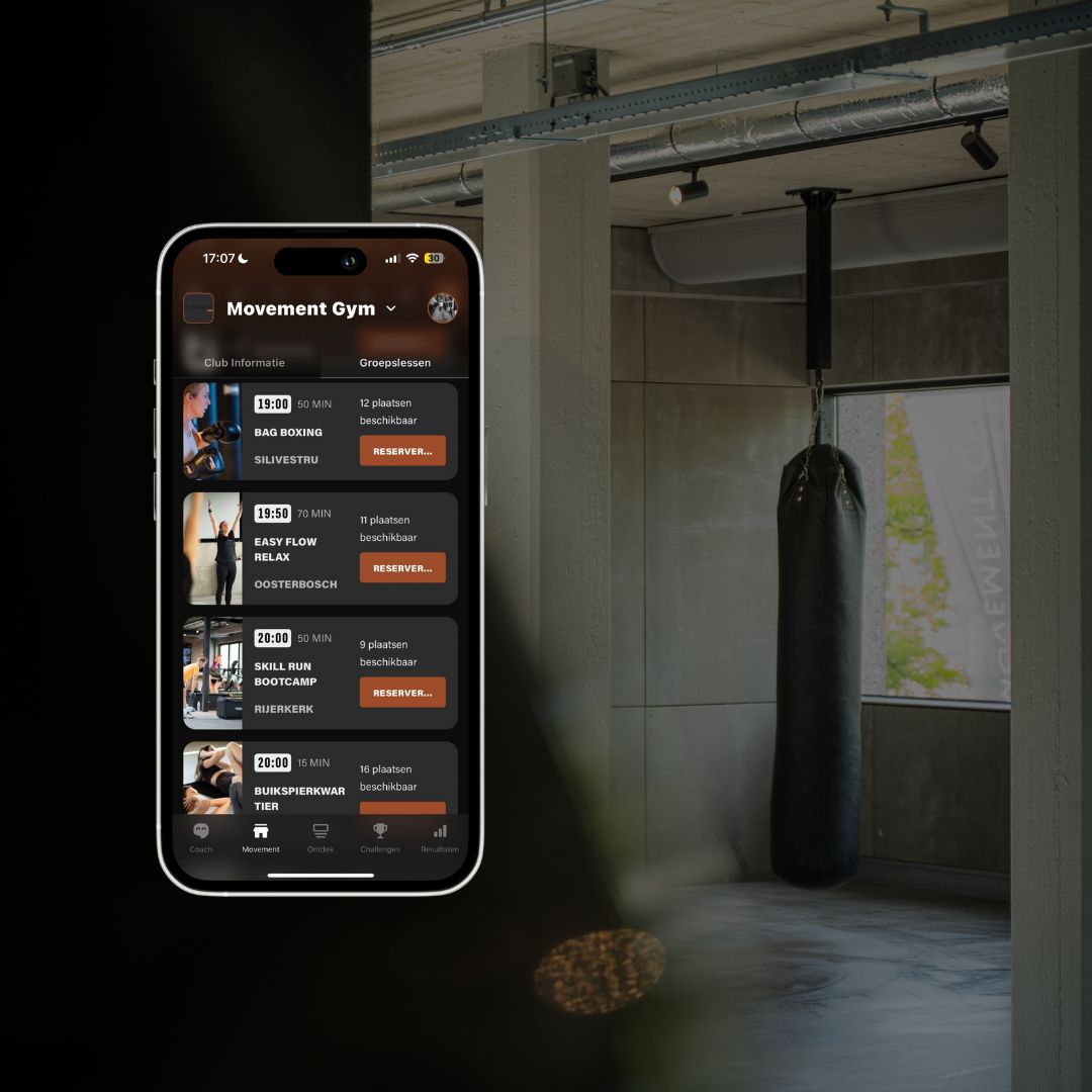 TechnoGym App | Nieuws | Movement Gym