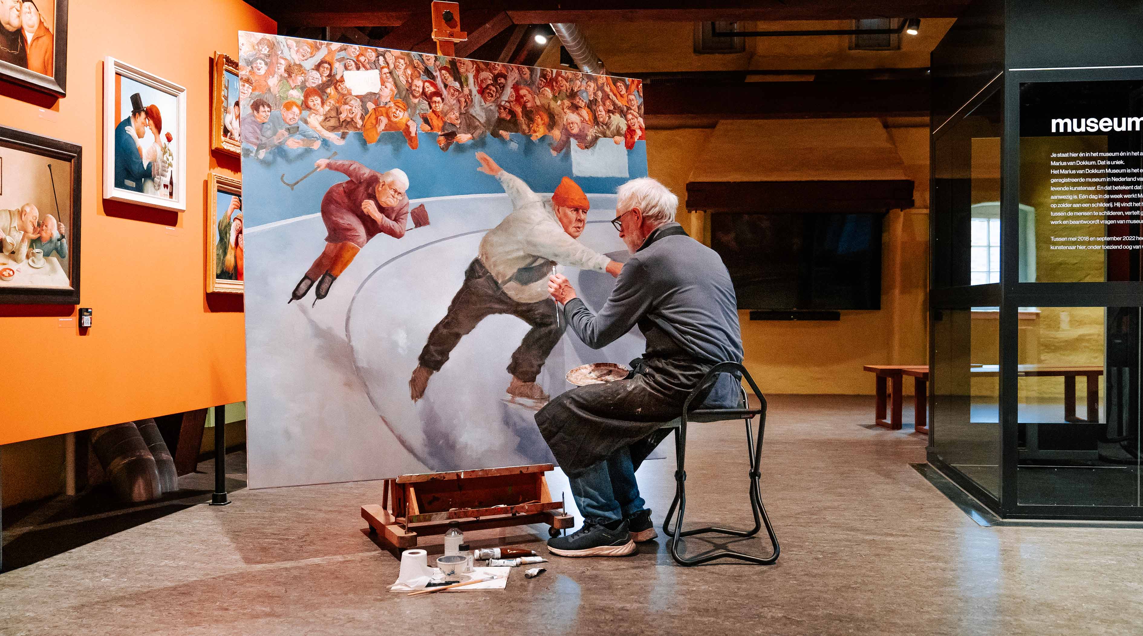 € 2,50 korting bij het Marius van Dokkum Museum Harderwijk